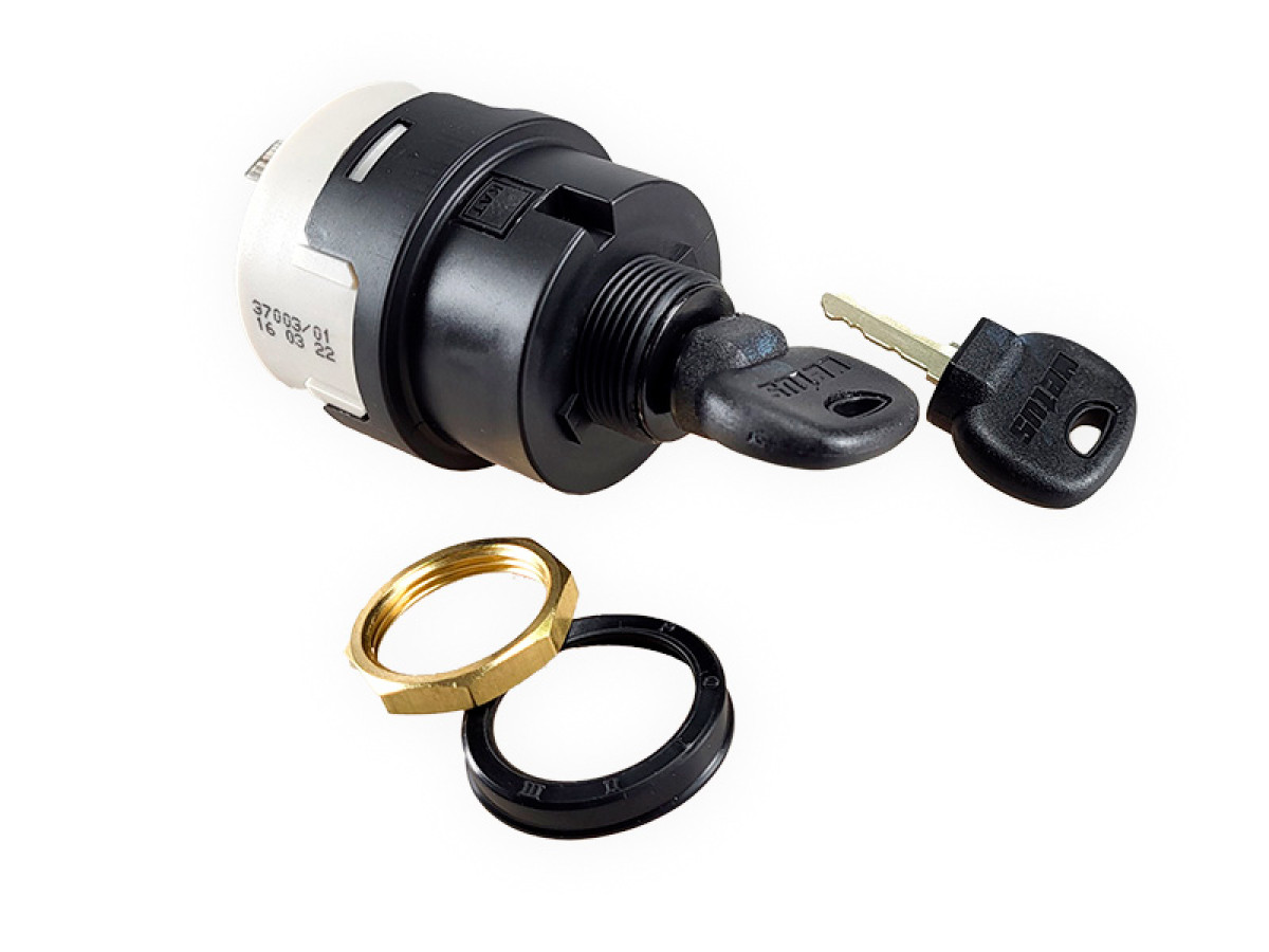 Starter-preheat key- switch with 2 keys – Mepratuote venetarvikkeet